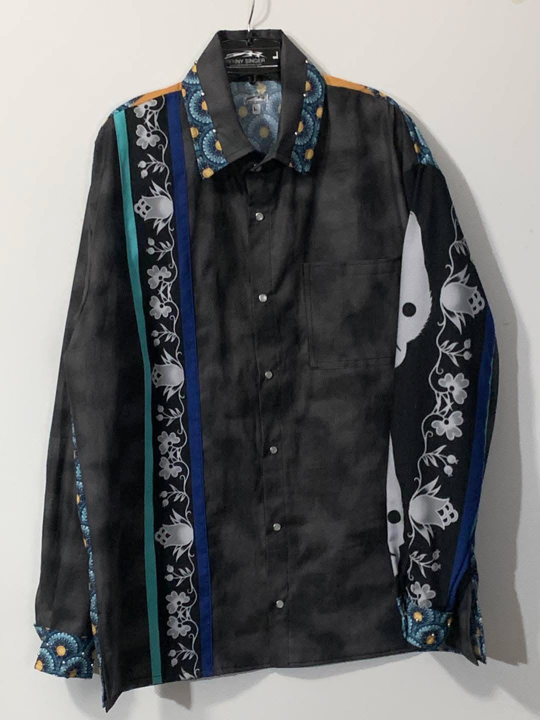 Grey Buffalo Shirt- Penny Singer – Native Star