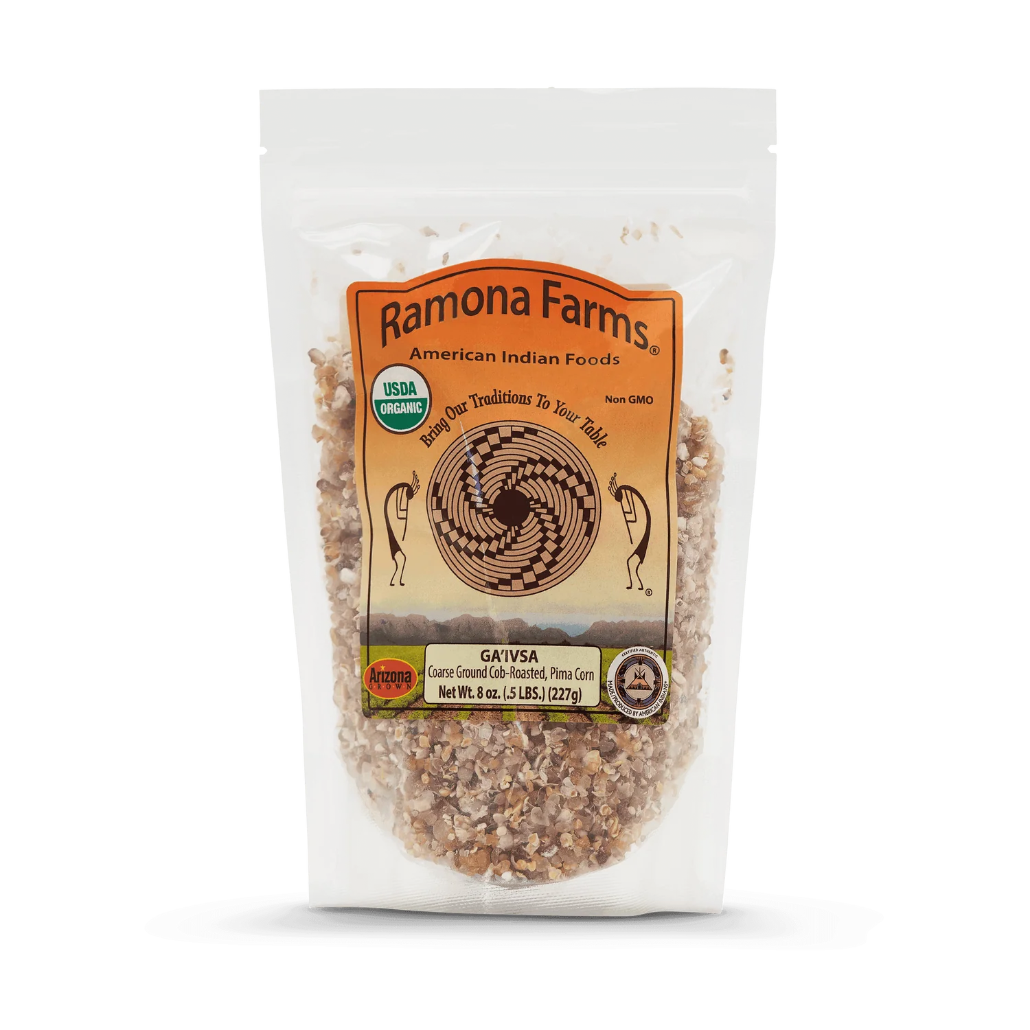 Ramona Farms GA'IVSA - Stone Ground Cob-Roasted Pima Corn – Native Star