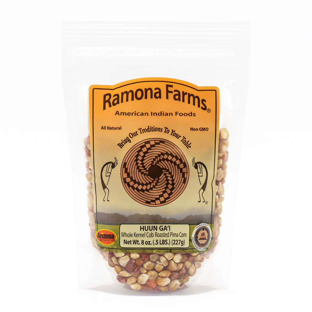 Ramona Farms HUUN GA'I - Whole Kernal Cob Roasted Pima Corn – Native Star
